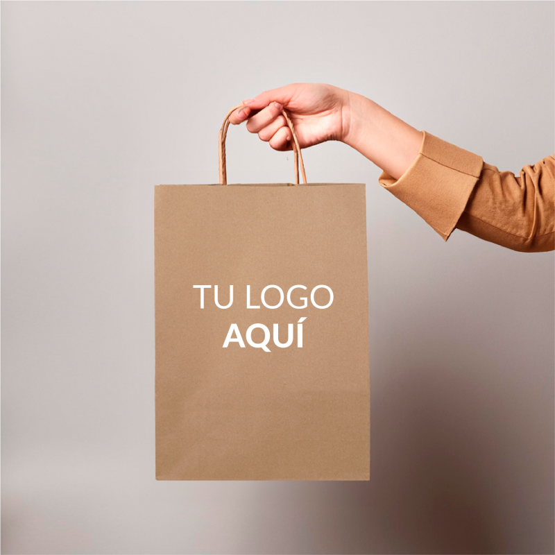 Bolsa papel mediana